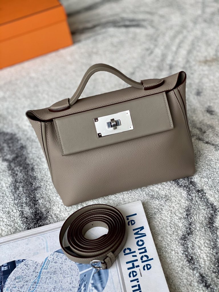 2424 Mini 21 Evercolor And Swift Gris Asphalte (M8) Palladium Hardware ...